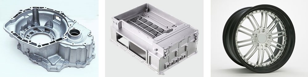 WELLISH die-casting machine can be used to produce various automotive ...